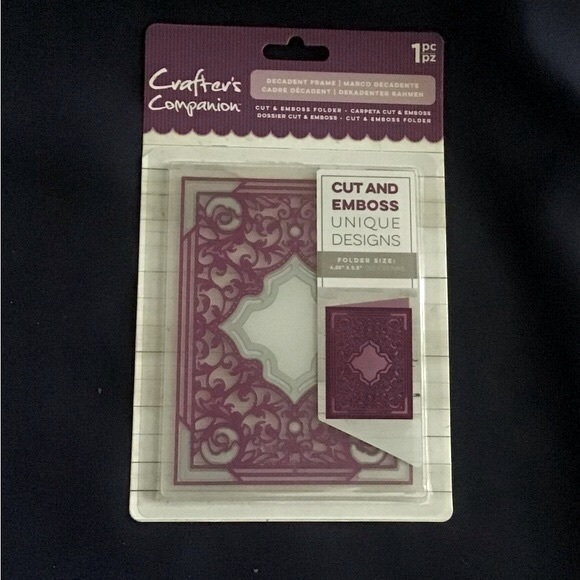 CrafterCompanion | Office | Crafters Companion Decadent Frame Cut And ...